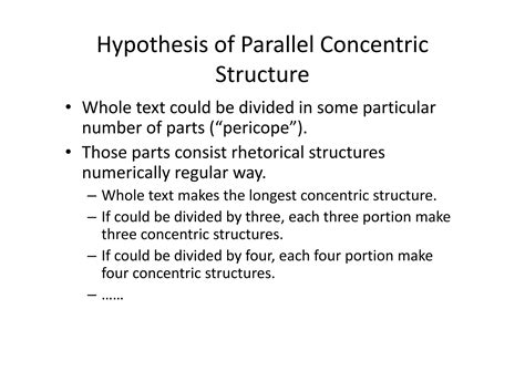 Literary Structure Of The Bible Chiasm Chiasmus Pdf