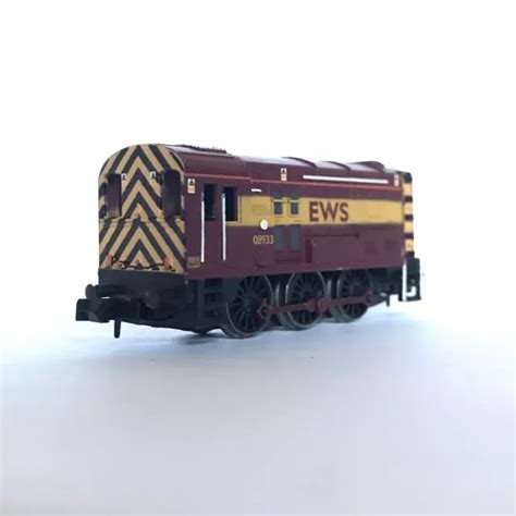Graham Farish N Gauge Class 08 Diesel Shunter 08933 Ews Grafar Boxed £