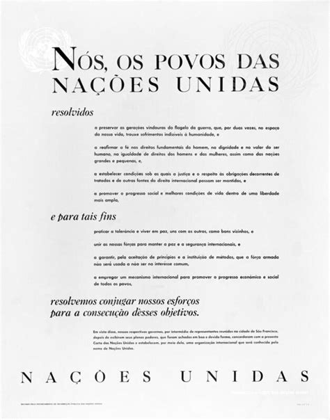 United Nations Charter Un Photo