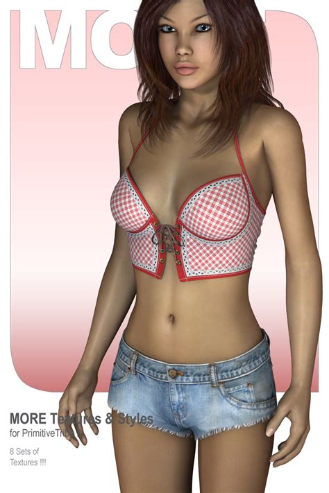 MORE Textures Styles For PrimitiveTribe II D Models D Figure Assets Motif