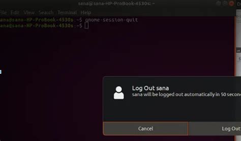 4 Ways To Log Out Of A Ubuntu Desktop Session Vitux