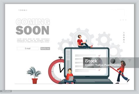 노트북 근처에 서 있는 작은 사람들이 있는 배너 할 일 목록 개념 월 일정 시간 관리 개념 계획 이행 작업 완료 시간표 체크리스트 계획 일정 개념 플랫 벡터 그림 달력에