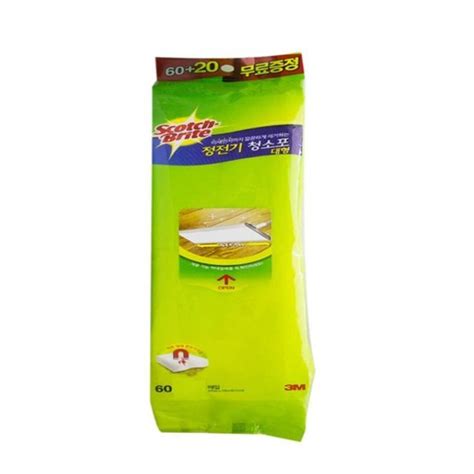 Btm 정전기 청소포 대형 60매 홈플러스 택배배송