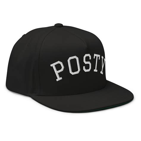 Post Malone Embroidered Snapback Hat Etsy