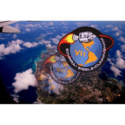 Apollo Vii Schirra Eisele Cunningham Nasa Patch
