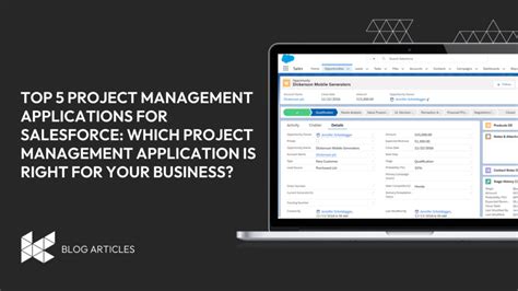 Top 5 Project Management Applications For Salesforce Which Project Management Application Is