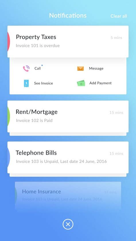 Mobile App Design Discover 11 Invoice Ui Ideas App Ui Design Mobile