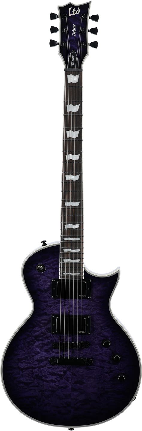 Esp Ltd Ec 1000 Qm Electric Guitar Zzounds