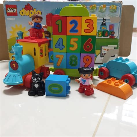 Lego Duplo 10847 Number Train Set Colourful Counting For Numbers And Colours Recognition Comes