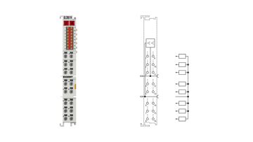 EL EtherCAT Terminal Channel Digital Output V DC A With Extended Diagnostics