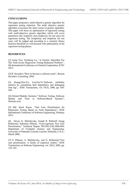 Multi Objective Genetic Algorithm For Regression Pdf