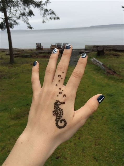 8 Ocean Henna Ideas