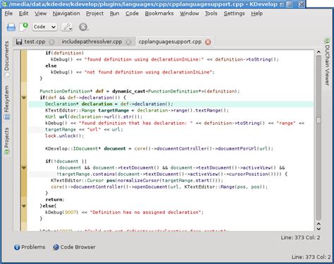 C Ide Evolution From Syntax Highlighting To Semantic Highlighting Zwabels Weblog