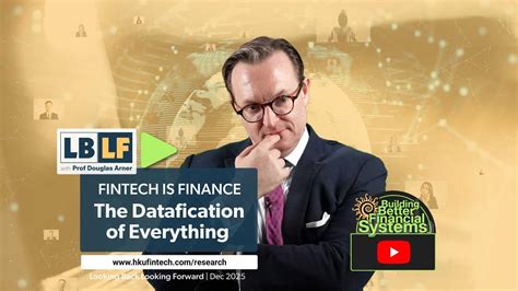 Fintech Is Finance The Datafication Of Everything Youtube