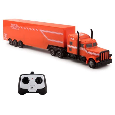 Vokodo Rc Semi Truck And Trailer 18 Inch 24ghz Fast