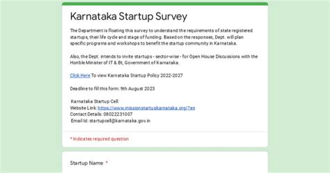 samyuktha s raman 🌻 on linkedin karnataka startup survey