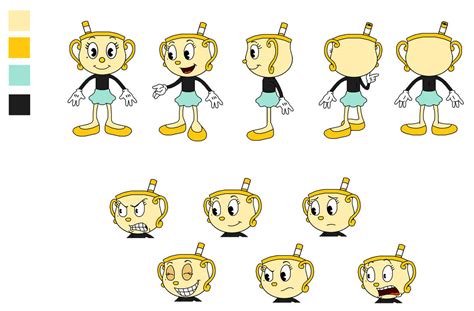 Ms Chalice Game Version Model Sheet By Stargirl987 On Deviantart