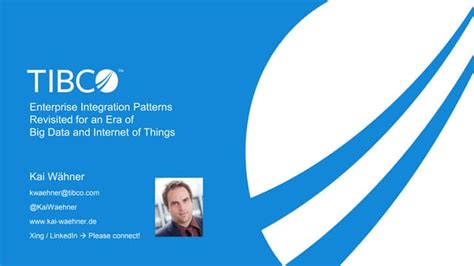 Enterprise Integration Patterns Revisited Eip For The Era Of Big Data Internet Of Things Iot