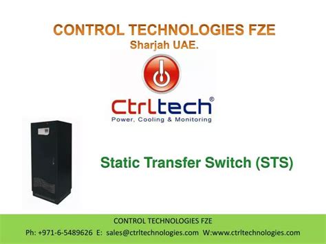 PPT Static Transfer Switch STS Digtial Static Transfer Switch PowerPoint Presentation ID
