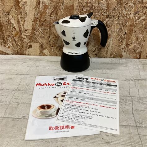 Yahooオークション 動作確認済み ビアレッティ カプチーノメーカー