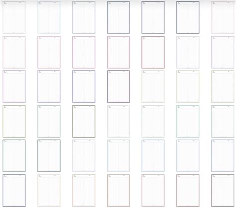 아이패드 굿노트 속지 무료공유 A4 세로 종이질감 모눈노트패드 53종 네이버 블로그