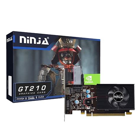 1GB GDDR3 GeForce GT210 Ninja Graphics Card Wise Tech