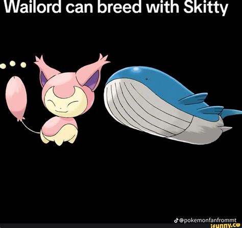 Pokemon Skitty And Wailord Pokemon Skitty And Wailord