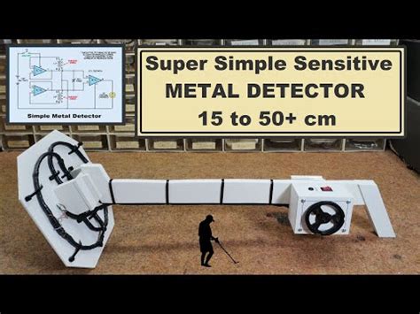 Simple Sensitive Metal Detector Circuit Artofit