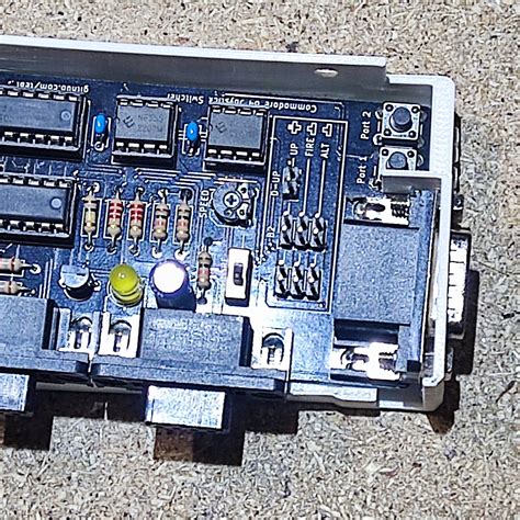 3d Printer Commodore 64 Joystick Switcher Revision C • Made With
