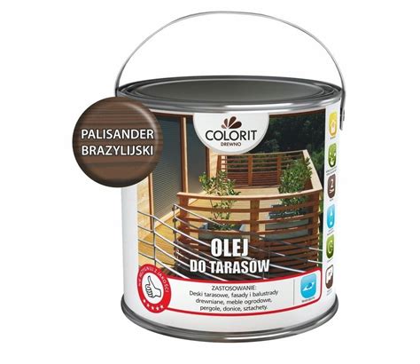Ctot Olej Do Drewna Tungowy Zewnątrz 5l Palisander 12989270610