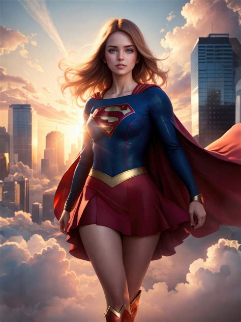 Supergirl Ai Generated Art 5k Wallpaper