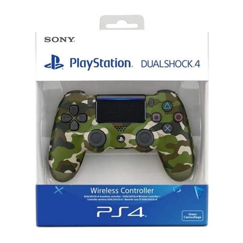 Sony Ps4 Playstation 4 Dualshock 4 Wireless Controller V2 Green Camo