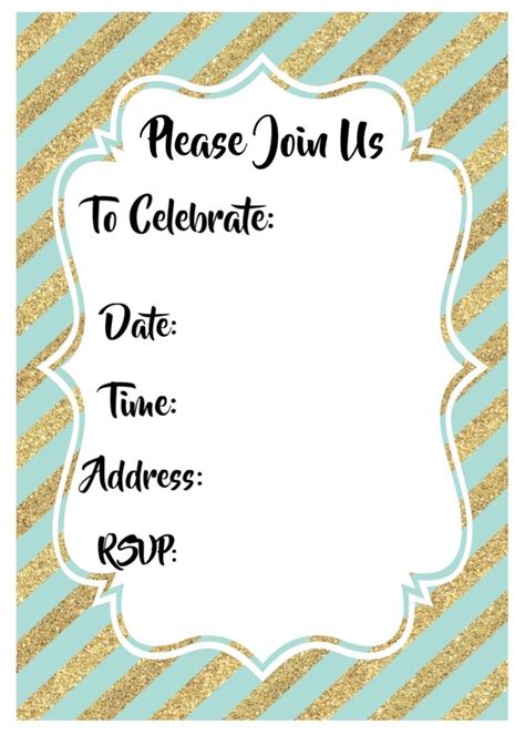 Printable Birthday Party Invitations Free Printable Word Searches