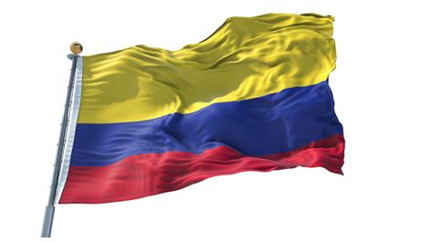 Colombia Flag Png 12301152 Png