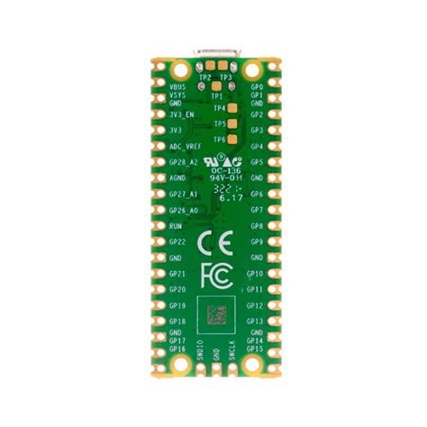 Tarjeta Raspberry Pi Pico Rp2040 Para Arduino Micropython