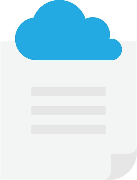 Cloud Note Computing 47810379 Vector Art At Vecteezy