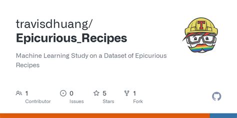 Epicurious Recipes Epicurious Recipes Ipynb At Master Travisdhuang