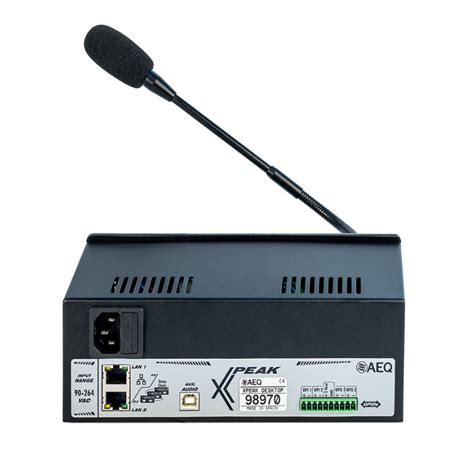 Xpeak Intercom Series Broadcast Components