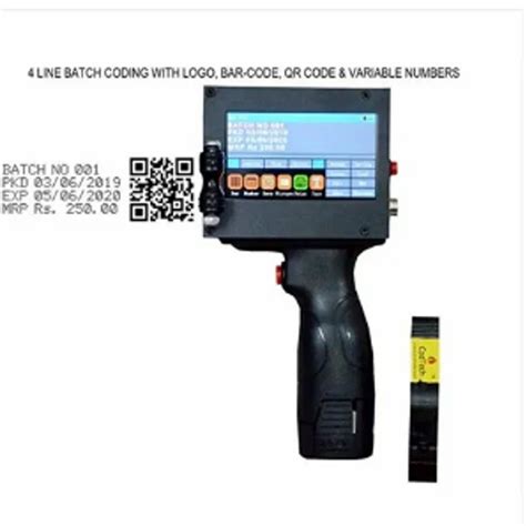 Riya Tech Metal MRP Coding Machine Model Name Number R At In Ghaziabad