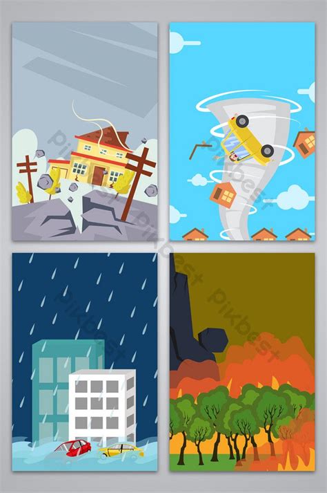 ภาพแผนที่พื้นหลังการศึกษาความปลอดภัยจากภัยธรรมชาติอย่างง่าย เทมเพลต แบบ Psd ดาวน์โหลดฟรี