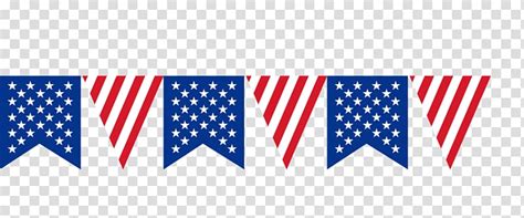 American Flag Bunting Banner Free Png Download For Patriotic Events