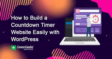 how to build a countdown timer website easily with wordpress