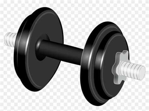 Barbell Weights Clipart Free