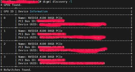 Basic Use Of Nvidia Data Centre Gpu Manager Dcgm The Linux Cluster