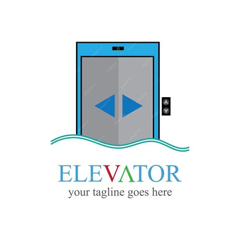 Premium Vector Lift And Elevator Logo Design Minimal Logotype Vector