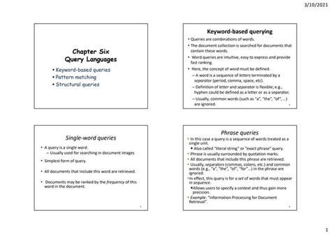 chapter 6 query language pdf