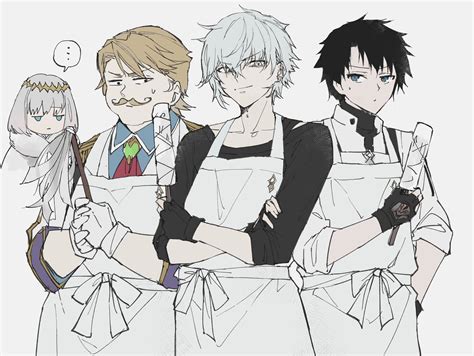 Fujimaru Ritsuka Oberon Kadoc Zemlupus Fujimaru Ritsuka And