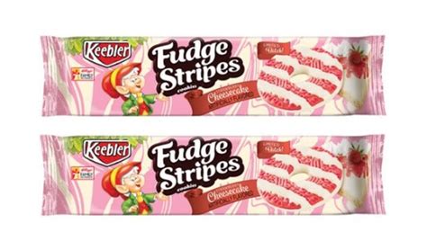 Coming Soon Keebler Limited Batch Strawberry Cheesecake Fudge Stripes