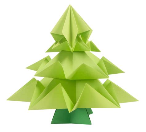 Cómo Hacer Un árbol De Navidad Con La Técnica De Origami Estilo De