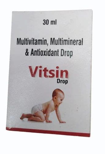 30ml Vitsin Multivitamin Multimineral Antioxidant Drop At ₹ 1520box